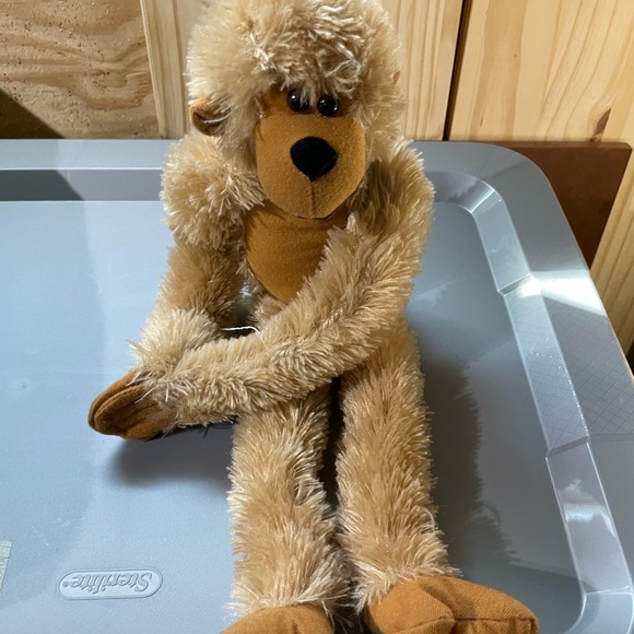 Accents | Monkey Stuffed Animal With Velcro Hands | Poshmark